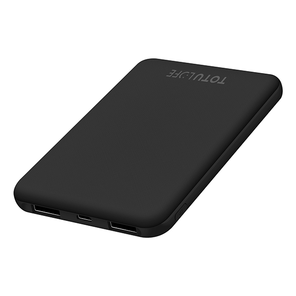 Totu-Life Slim Series Power Bank 5700mAh – Black - KMG EGYPT